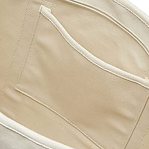 Anero Grande GIH3101 2-Way Tote Bag, Large Capacity, A3, Canvas, Ivory