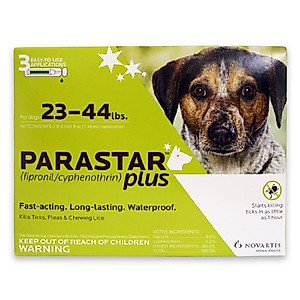 Parastar 3 Month Plus for Dogs Green (2344 lbs)
