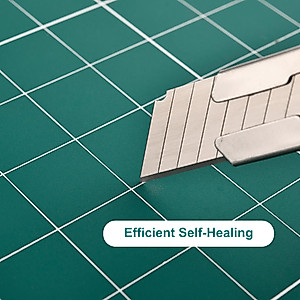 Prime Vinyl Cutting Mat, 23" x 35" Self Healing Cutting Mat, 5-Ply Craft Mat Green, Rotary Cutting Mat for Crafts, Fabric, Sewing, Quilting, Scrapbooking