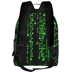 BAFAFA Hacker age Printed Travel Backpack Business Work Bag Computer Bag Outdoor Sports Rucksack