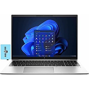 2022 HP EliteBook 860 G9 16.0" 60Hz WUXGA IPS Business Laptop (Intel i5-1235U 10-Core, 16GB DDR5 4800MHz RAM, 512GB SSD, Intel Iris Xe, Backlit KYB, FP, WiFi 6, BT 5.3, Win 10 Pro) with Hub