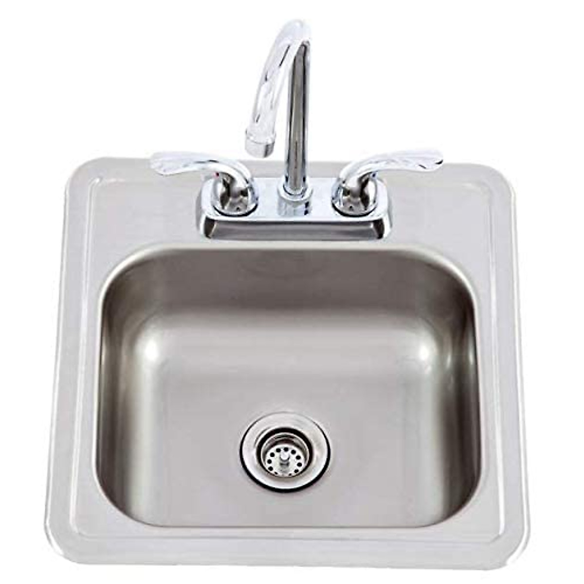 Lion 40-Inch Natural Gas Grill L90000 with Refrigerator and Door and Drawer Combo and Drop-In Sink with and 5 in 1 BBQ Tool Set Best of Backyard Package Deal