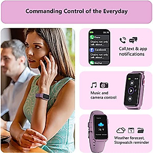 MorePro Fitness Tracker with Blood Pressure and Blood Oxygen, Fitness Watch with Heart Rate Monitor Health Sleep Tracking, Waterproof Smart Watch Activity Tracker Step Tracker for Women Men Kids