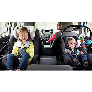 Cute Car Seat Hanging Toys for Baby, C Clip Hanging Ocean Animal Soft Toys with Rattles BB Squeaker Distorting Wind Chime for Boys Girls 0 3 6 12 Months