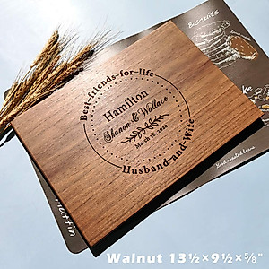Gifts for Wedding or Anniversary, Personalized Wooden Cutting Board for Engagement, bridal shower, Present for Couple, Bride, Groom