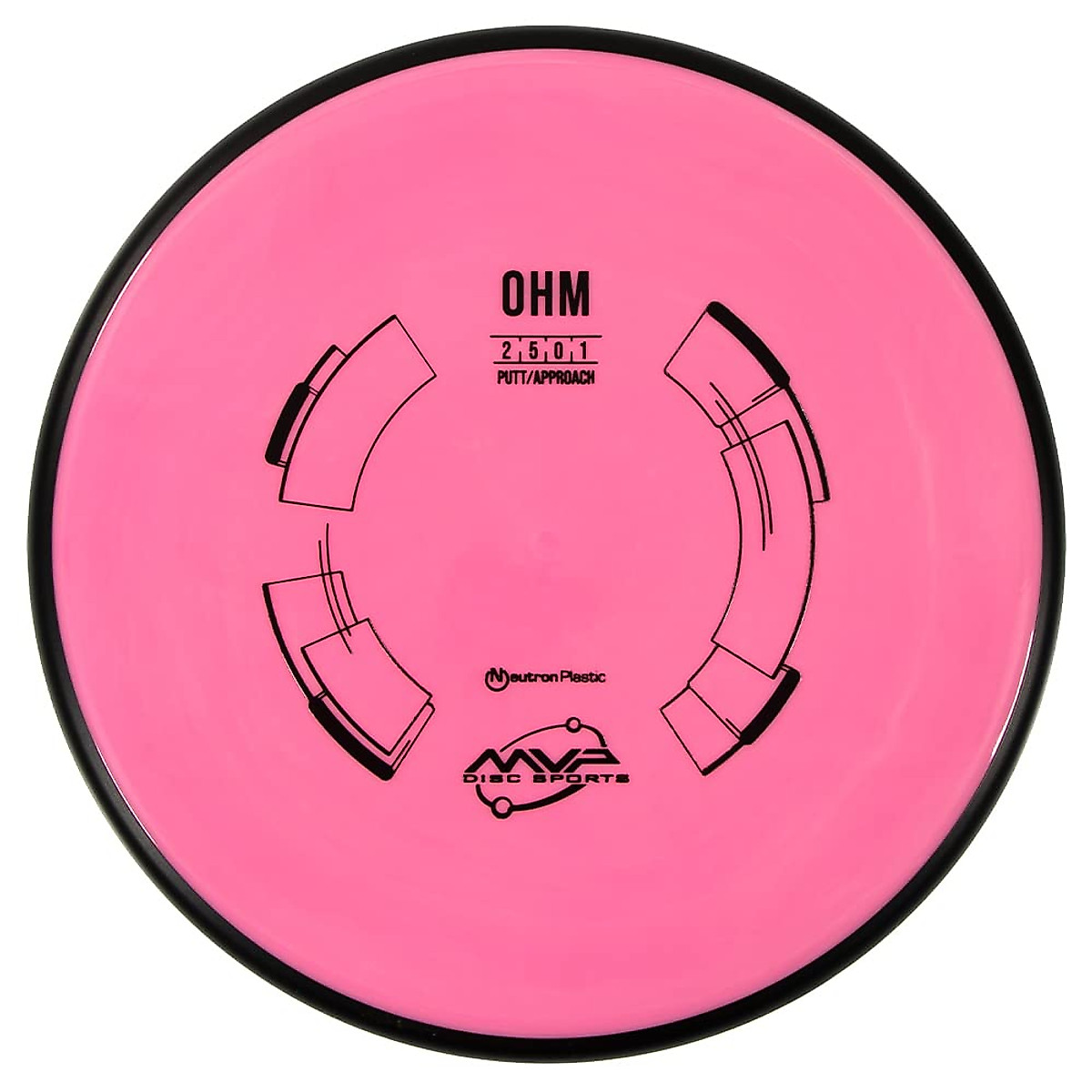 MVP Disc Sports Neutron Ohm Disc Golf Putter (170-175g / Colors May Vary)