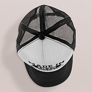 50th Birthday Gifts for All Made in 1975 All Original Parts Turning 50 Birthday Party Trucker Hat Black