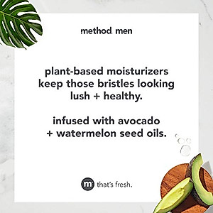 Method Men Beard Oil, Sea + Surf, 1 Ounce, 3 pack