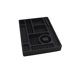 Polar Whale 2 Jewelry Drawer Organizers Tray Washable Waterproof Foam Insert for Home Bedroom Dresser Bathroom 12.9 x 17.9 Inches Necklaces Bracelets Ear Rings