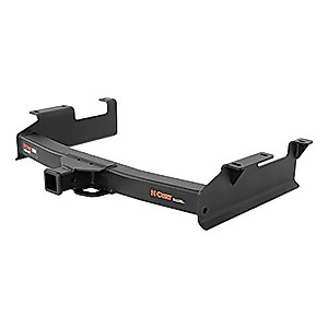 CURT 15312 Xtra Duty Class 5 Trailer Hitch, 2-In Receiver, Compatible with Select Chevrolet Silverado, GMC Sierra 2500, 3500 HD, Long-Bed