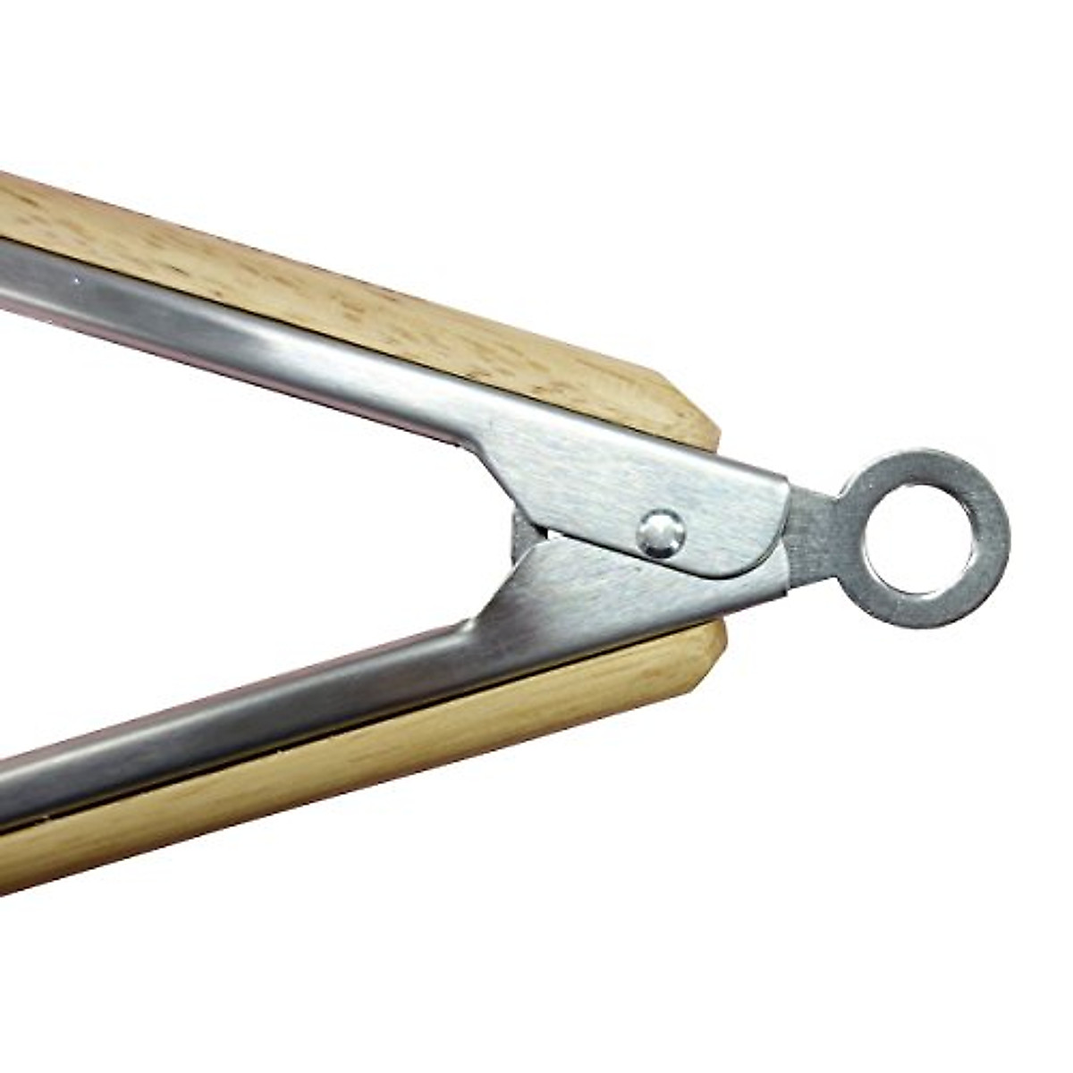 Captain Stag UG-3231 BBQ Pasta Tongs Wood Grip 13.8 inches (35 cm)