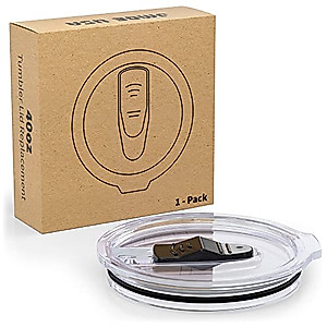 Jmoe USA 40oz Lid Replacement For RTIC ONLY | DOES NOT FIT STANLEY 40oz | Only Fits 2019+ RTIC, Beast, Ezprogear 40oz Tumblers Only | Slider Lid, Spill Proof, Tritan Plastic, and BPA Free (1-Pack)