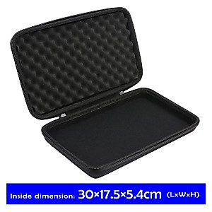 khanka Hard Travel Case Replacement for Compatible with Korg Midi Controller (NANOKEY-ST)