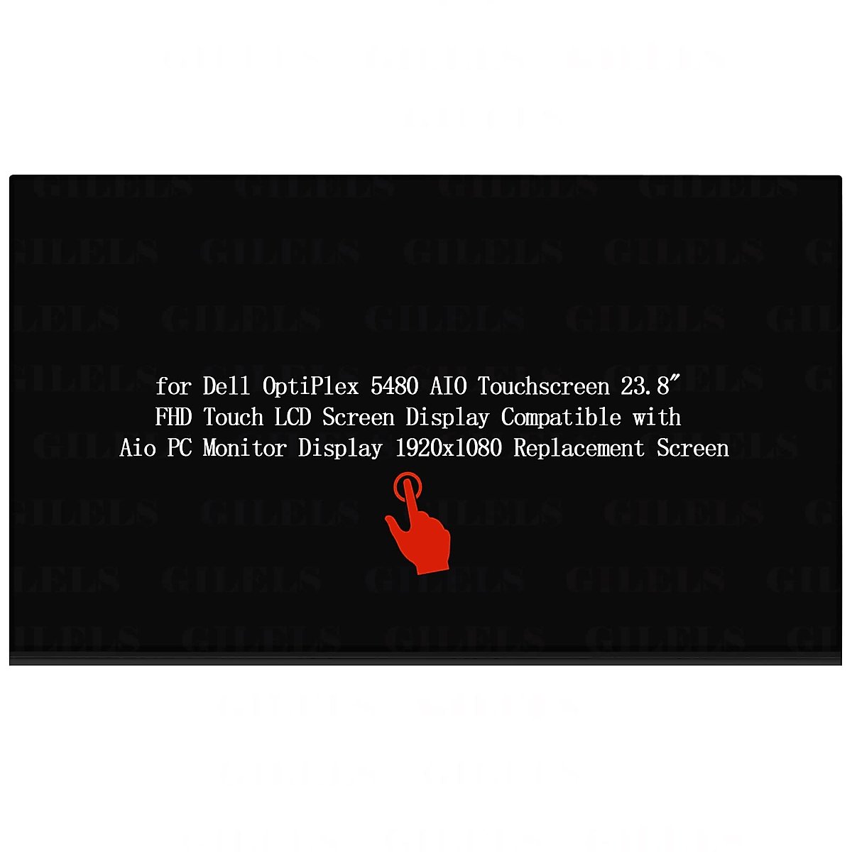 Replacement for Dell OptiPlex 5480 All in One Touchscreen 23.8" FHD Touch LCD Screen Display Compatible with All in One PC Monitor Display 1920x1080 Replacement Screen
