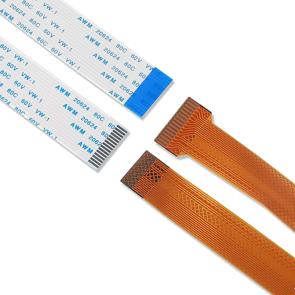 ALMOCN 7Pcs for Raspberry Pi Camera Ribbon Flex Extension Cable Set,5.9” 7.87” 11.8” 19.69” 39.37” for Raspberry Pi,6.3" 11.8" for Raspberry Pi Zero
