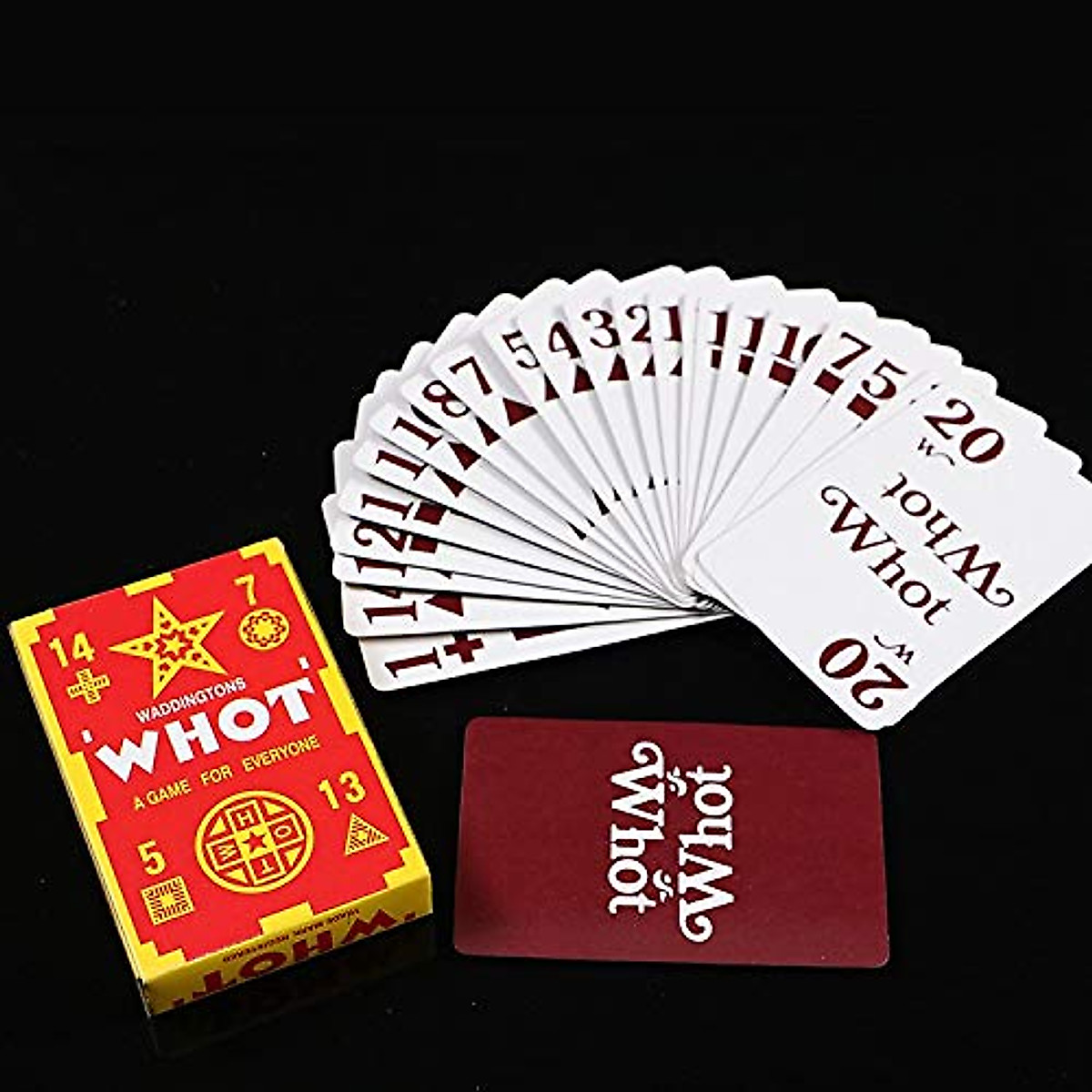 Birsppy Waddington Whot, Nigerian Card Game, Easy to Play and Entertaining Card Game for All, Standard Playing Deck