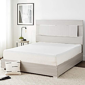 PrimaSleep 11 Inch Dura Gel Deluxe Comfort Memory Foam, Queen Mattress, White