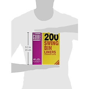 LE CUBE SWING BIN LINERS PK200