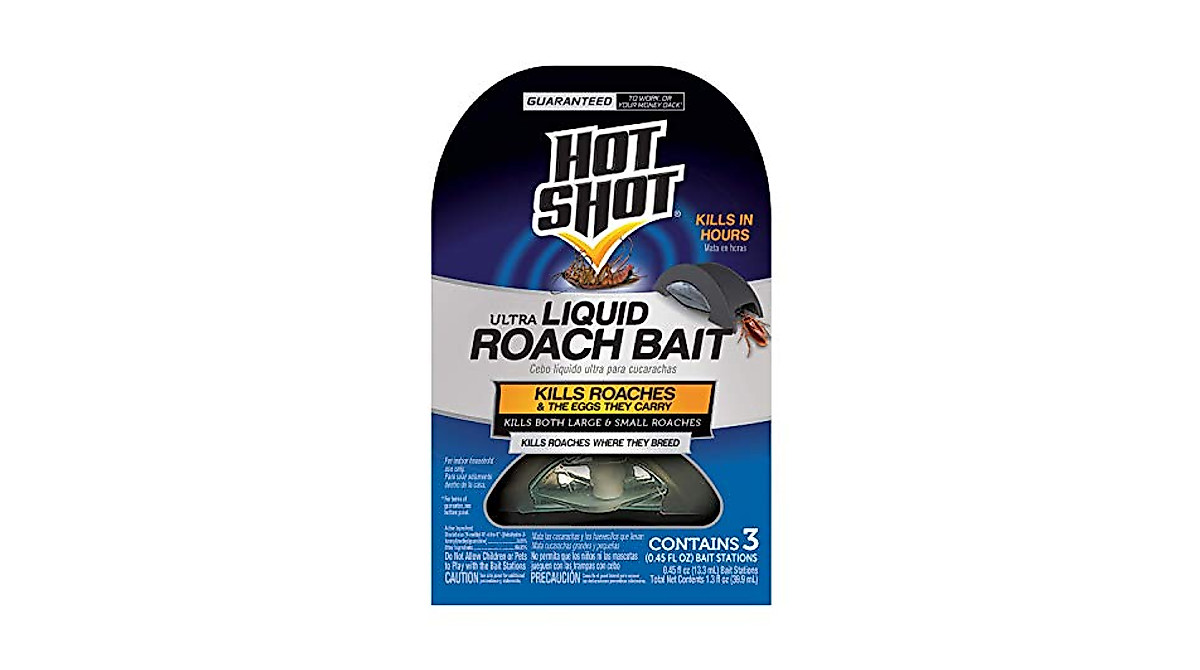 Hot Shot Ultra Liquid Roach Bait - Quick Kill Formula