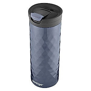 Contigo SNAPSEAL Kenton Vacuum-Insulated Stainless Steel Travel Mug, 20 oz., Serenity