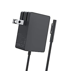 Surface Go Charger, AYNEFF 24W 15V 1.6A Surface Charger Wall Power Supply Compatible with Microsoft Surface Go Surface Pro 6/ Pro 5/ Pro 4/ Pro 3, Surface Laptop, Power Cable 5.9ft Folding Compact