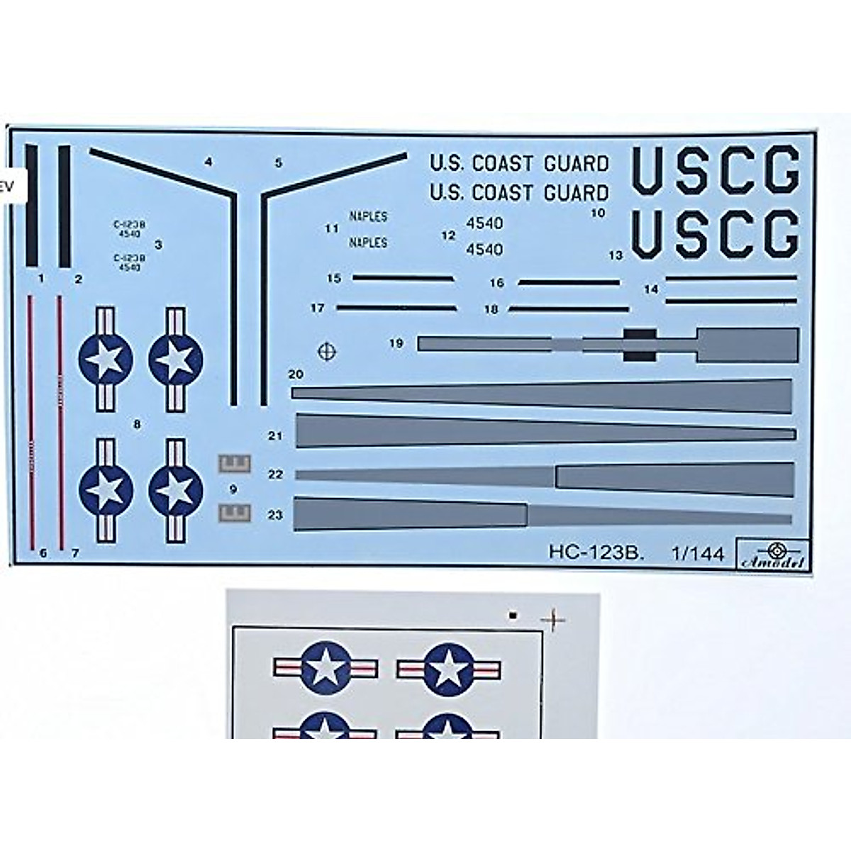 HC-123B 'Provider' USAF aircraft (Chase Aircraft Company) 1/144 Amodel 1405