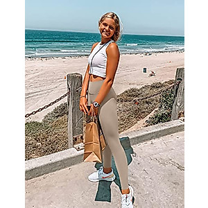 3 Pack High Waisted Leggings for Women Butt Lift Tummy Control Yoga Pants Non See-Through Workout Running Pants Small-Medium