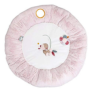 Nattou Play Frame with Cushion, Iris & Lali, 87 x 87 x 52 cm, Pink, 631266