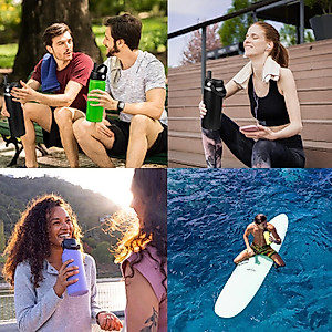 LLCJYYCY Straws Lid for HydroFlask Wide Mouth, Flex Straw Lid for HydroFlask Wide Mouth 40 32 20 18 12 oz, Flexible Handle Replacement Lid Straws Cap Top Accessories (Black)