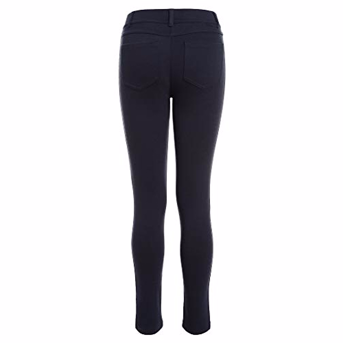 IZOD womens Uniform Stretch Jegging Leggings, Navy, X-Large US