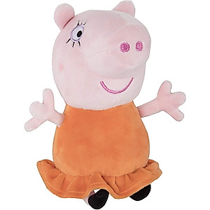 Pig Family Plush Toy 4 Pack - Includes Daddy, Mummy, Peppa & George - 7-8 inches - 18+ Months