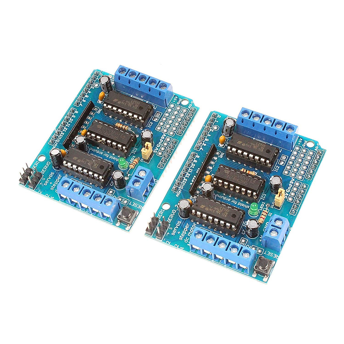 L293D Drive Module Motor Drive Shield Expansion Board Motor Control Board Compatible with Arduino UNO Arduino Mega 2560 Duemilanove Diecimila 2PCS