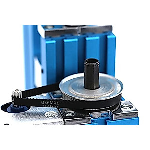 Universal Mini Metal Milling Machine Motorized Metalworking DIY Tool Benchtop Woodworking for Hobby Science Education Modelmaking W10004M AC100V~240V (24W Milling)