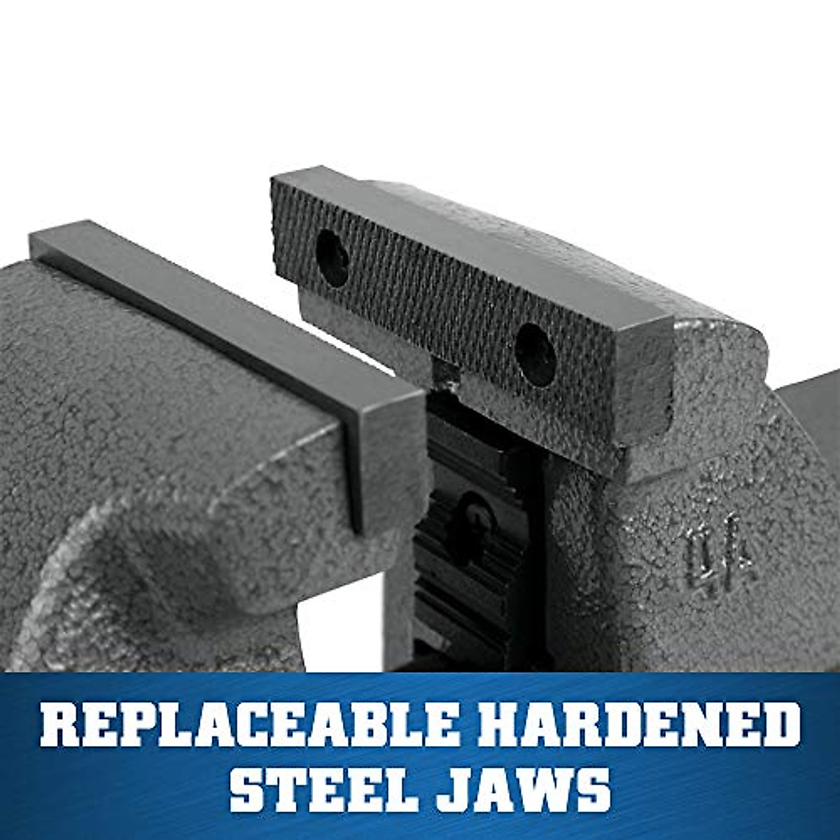 WILTON 744 Mechanics Bench Vise, 4' Jaw Width, 4-1/2' Jaw Opening (21300)