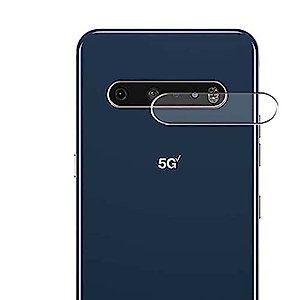 Puccy 2 Pack Camera Lens Protector Film, compatible with LG V60 ThinQ 5G TPU Camera Cover Sticker （ Not Tempered Glass/Not Front Screen Protectors/Case）