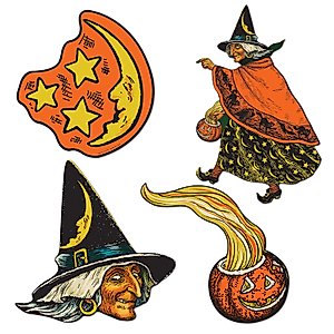 Beistle Vintage Halloween Cutouts