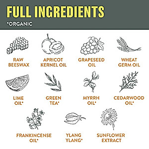 climbOn All Purpose Lotion Bar | Organic Body Lotion for Dry Skin | Body Moisturizer | Lavender Lotion Made From Plants and Organic Beeswax | Eco-Friendly and Plastic-Free Lotion | Cedar Scent (0.5 Ounce Tube)