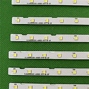 ROTEMADEGG 10pcs Compatible with Samsung 49" TV UE49NU7140 UE49NU7100 AOT_49_NU7300_NU7100_2X38_3030C_d6t-2d1_19S2P rev.v4 JLE490K233 LED bar Lights