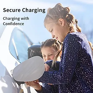 Wattsaving Level 2 EV Charger - 240 Volt up to 40 Amp Electric Vehicle Charging Station with NEMA 14-50 Plug and 24.6 Ft Cable, Black