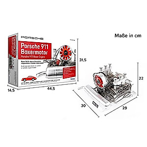 Franzis Porsche 911 Boxer Engine Model Kit - Porsche Museum Edition
