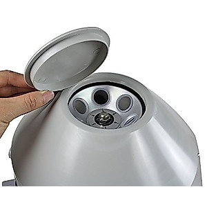SUPER DEAL Electric Lab Laboratory Centrifuge Machine, Desktop Lab Medical Practice with Timer and Speed Control Low Speed 4000 RPM Capacity 20 ml x 6-110v