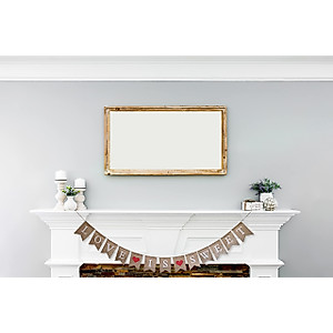 Love is Sweet Burlap Banner - Valentine's Day Party Bunting Garland - Wedding Reception Engagement Valentines Day - Bridal Shower Save The Date - Photo Prop Decorations by Jolly Jon