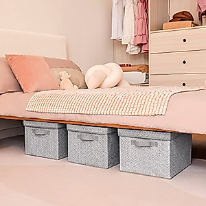 GRANNY SAYS Bundle of 3-Pack Rectangle Storage Bins & 1-Pack Extra Large Rectangle Storage Bin