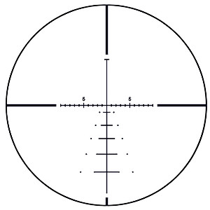 Burris Optics unisex adult Ballistic E2 Reticle Riflescope, Matte Black, 2X-10X-42mm US