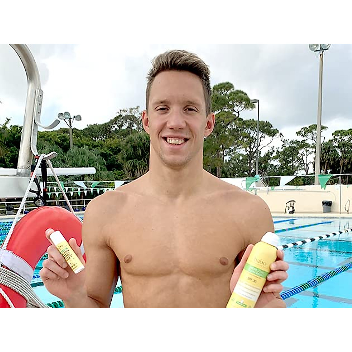 Babo Botanicals Sheer Zinc Mineral Sunscreen Sport Stick SPF30- Natural Zinc Oxide- Shea Butter- Fragrance-Free - Water Resistant - MADE SAFE Certified