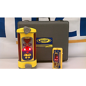 Spectra Precision LR30W Laser Receiver w/Charger, Radio & Remote Display
