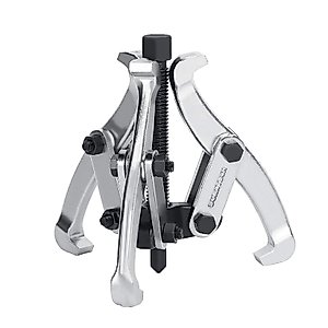 DURATECH 3-Inch 3-Jaw Gear Puller, Removal Tool for Gears, Pulleys, Bearings and Flywheels, Fully Assembled, CR-V Steel