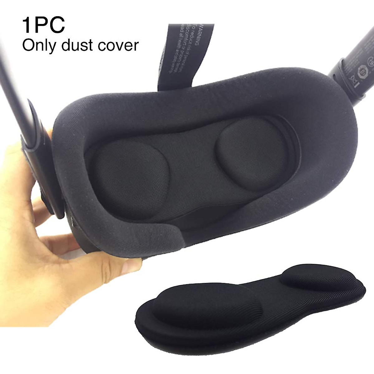 Lens Protector Cover for Oculus Quest VR Headset, Dust Proof Washable Protective Sleeve Anti Scratch VR Lens Protective Cover Cap(Size:1PC)