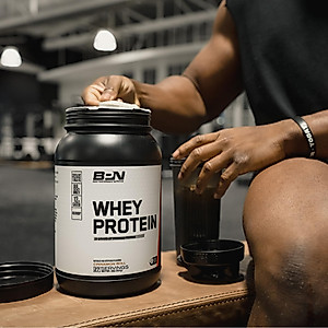 BARE PERFORMANCE NUTRITION, BPN Whey Protein + Casein Protein Powder Blend, Vanilla, 25g Protein per Serving Supports Lean Muscle Recovery, 27 Servings, Third Party Tested