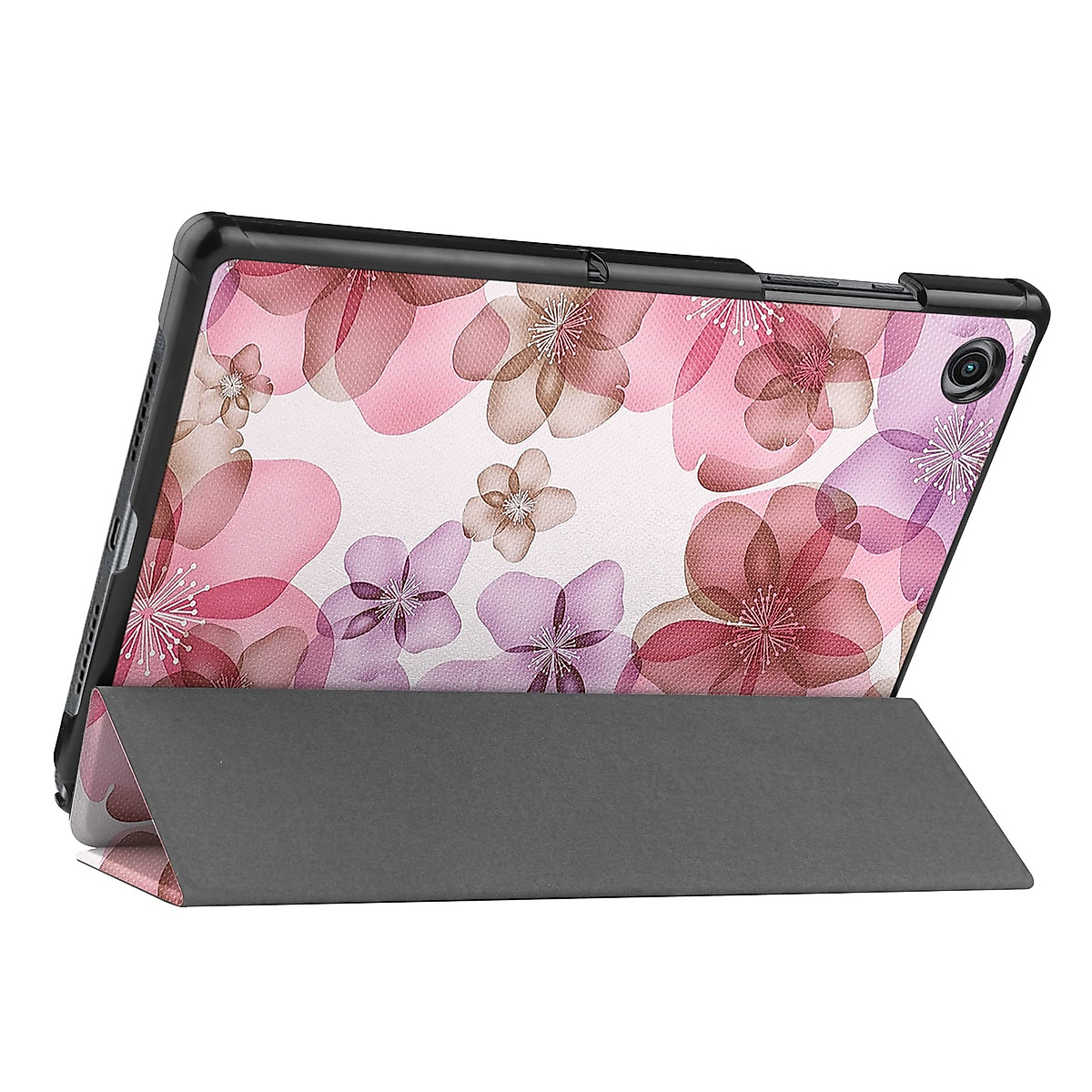 Gylint Case for Samsung Galaxy Tab A8 10.5-Inch (2022), Slim Lightweight Stand Cover with Auto Wake/Sleep for Galaxy Tab A8 (SM-X200/X205/X207) Flower